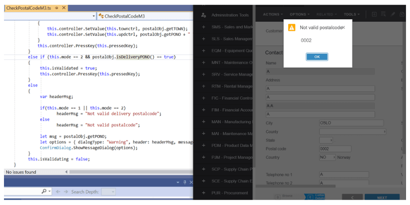 Improve Infor M3 with H5 scripting – VINCE
